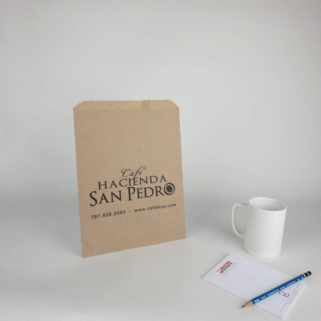 Kraft Paper Flat Merchandise Bags (Custom Printed) – Master Packaging